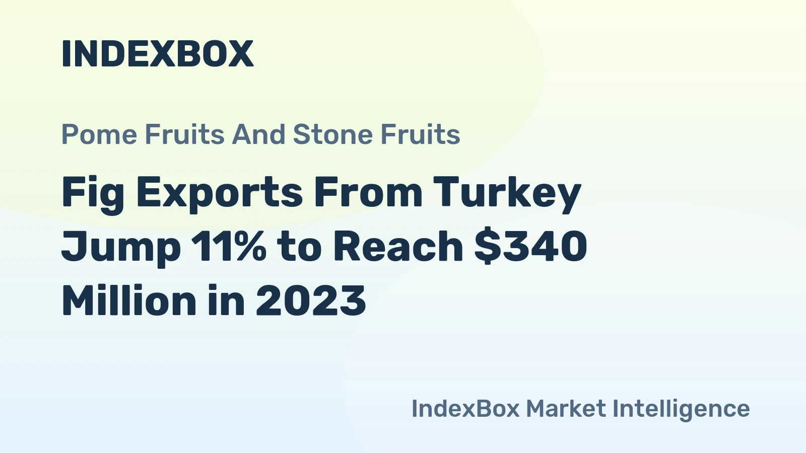 Fig Exports From Turkey Jump 11% to Reach $340 Million in 2023