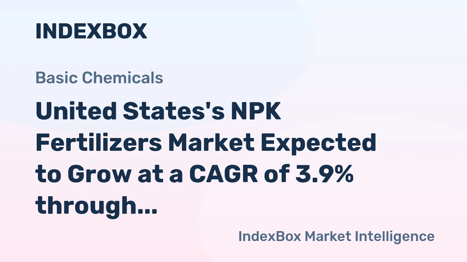 United States's NPK Fertilizers Market Expected to Grow at a CAGR of 3.9% through 2035