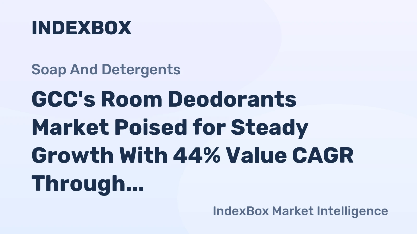 GCC's Room Deodorants Market Poised for Steady Growth With 44% Value CAGR Through 2035