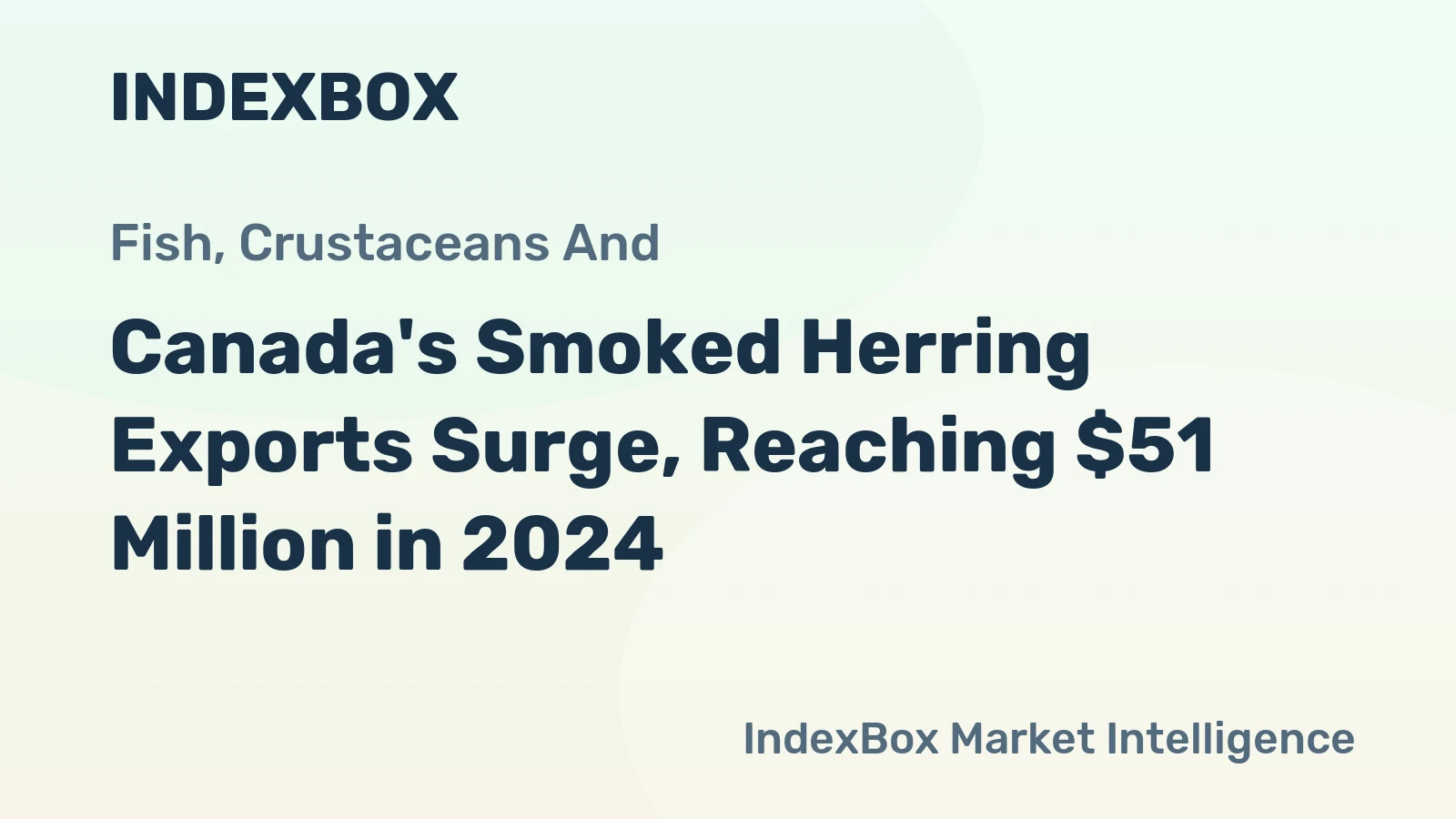 Canada's Smoked Herring Exports Surge, Reaching $51 Million in 2024