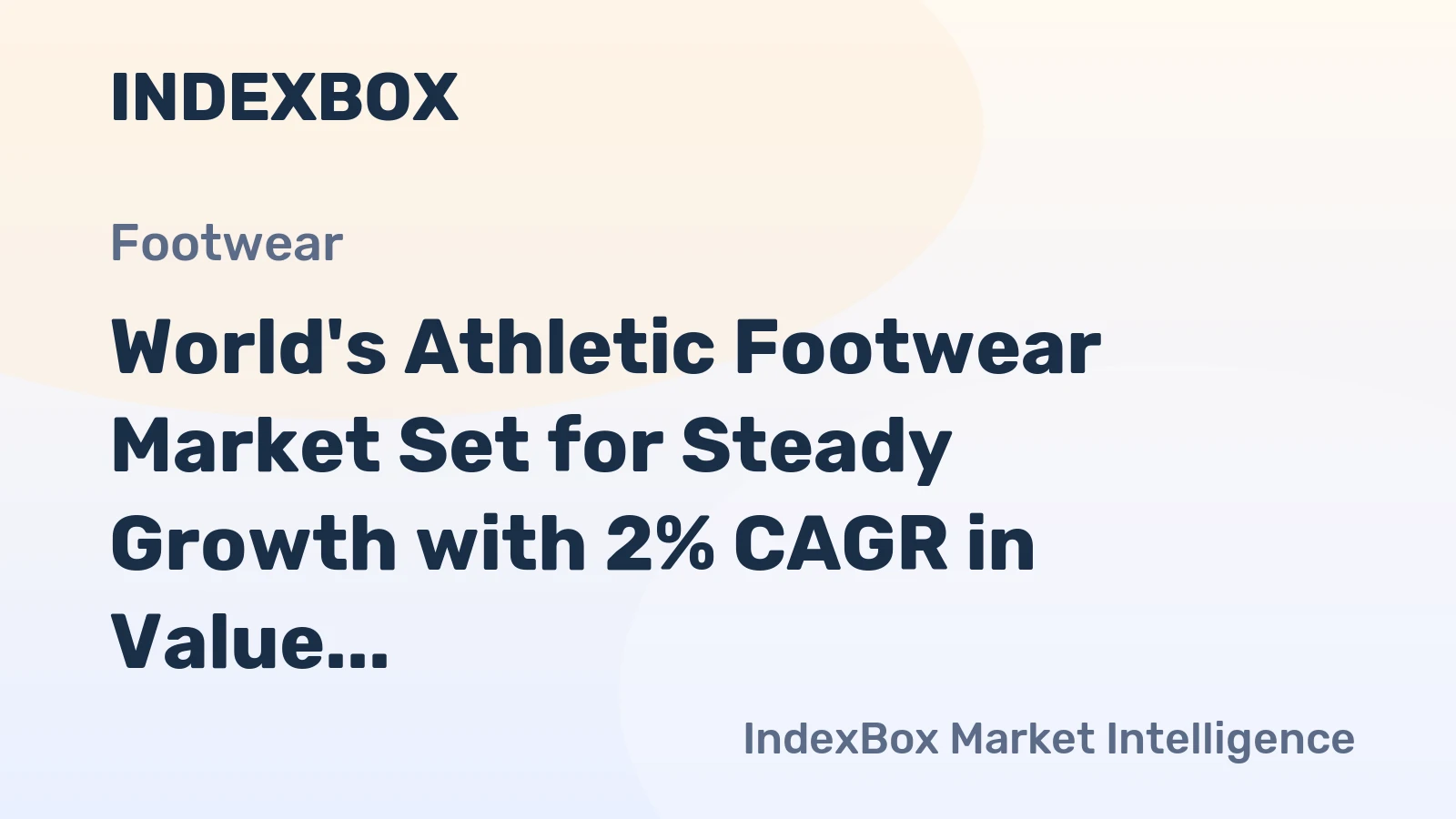 World's Athletic Footwear Market Set for Steady Growth with 2% CAGR in Value Through 2035