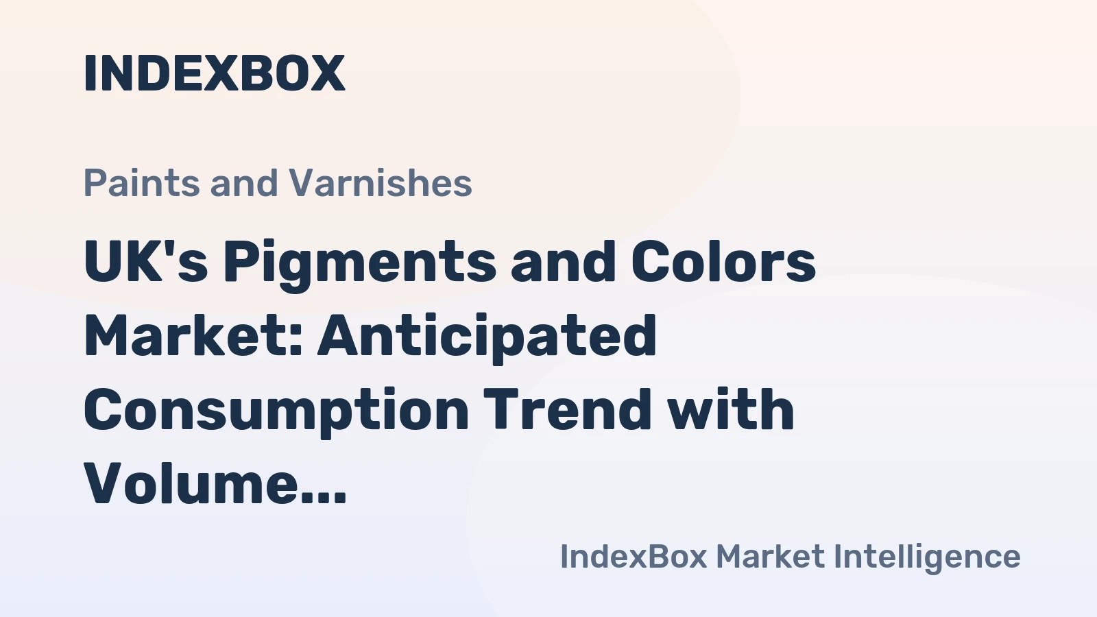 UK's Pigments and Colors Market: Anticipated Consumption Trend with Volume Reaching 6.3K tons by 2035