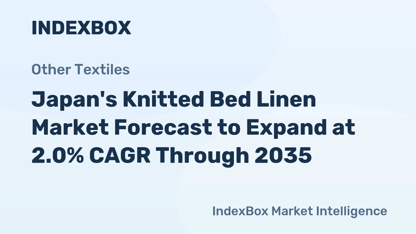 Japan's Knitted Bed Linen Market Forecast to Expand at 2.0% CAGR Through 2035