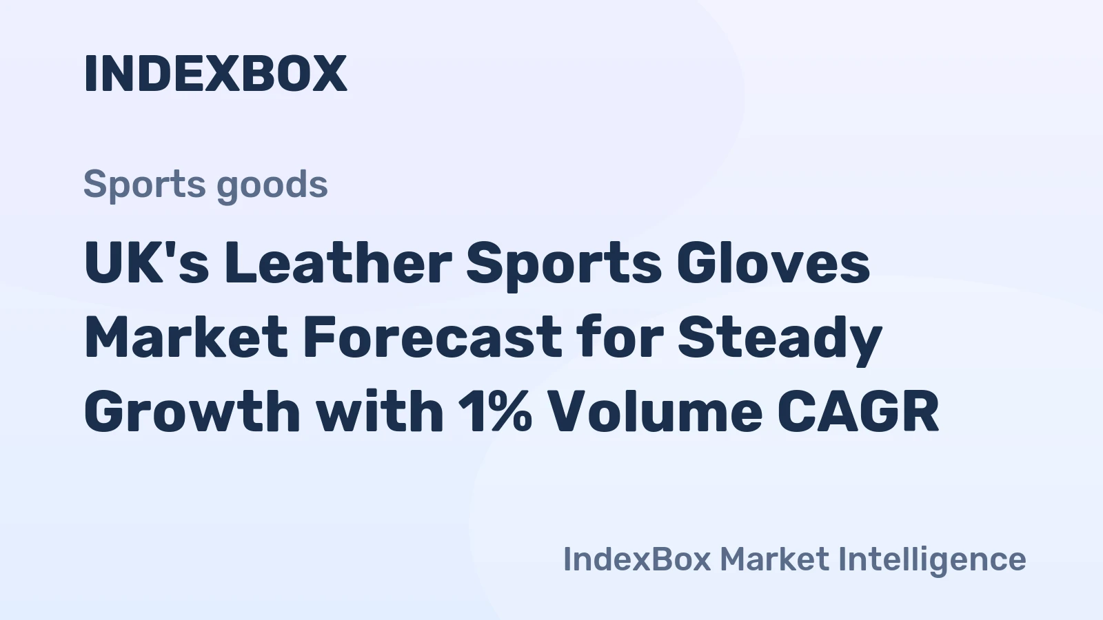 UK's Leather Sports Gloves Market Forecast for Steady Growth with 1% Volume CAGR