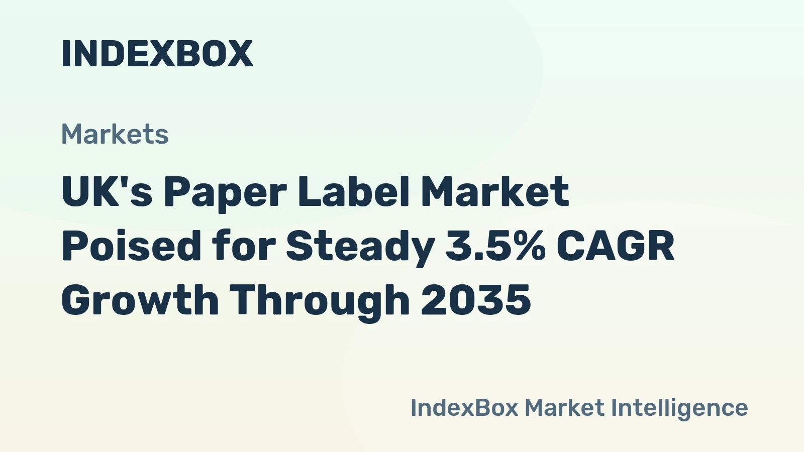 UK's Paper Label Market Poised for Steady 3.5% CAGR Growth Through 2035