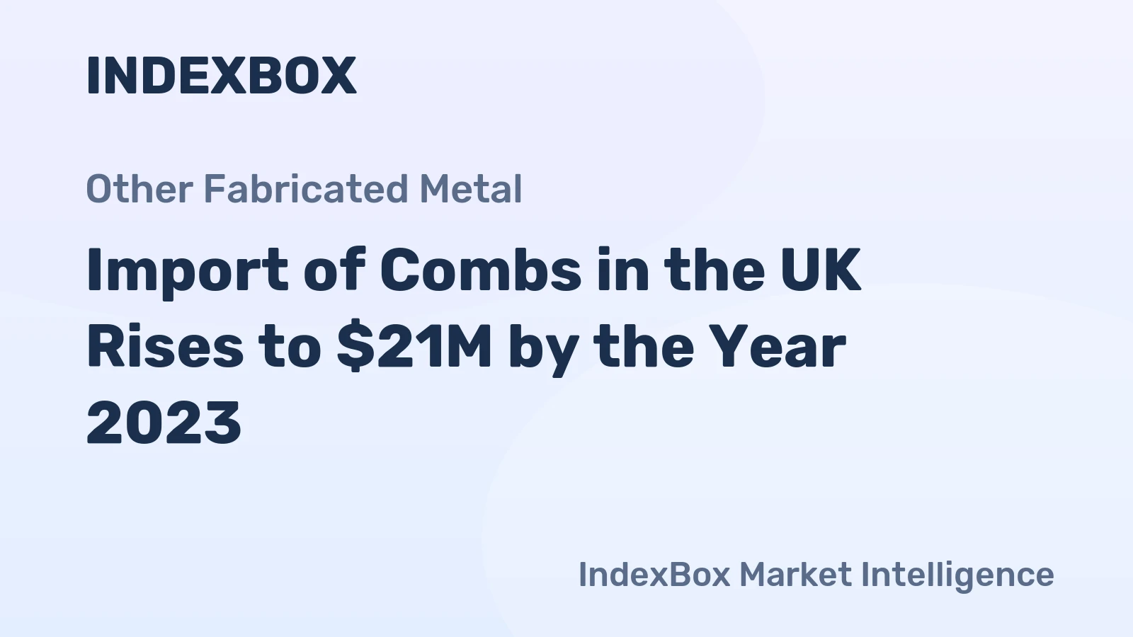 Import of Combs in the UK Rises to $21M by the Year 2023