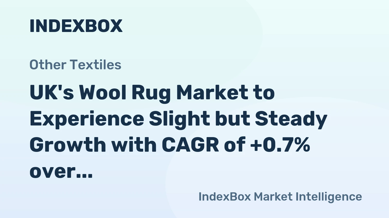 UK's Wool Rug Market to Experience Slight but Steady Growth with CAGR of +0.7% over Next Decade