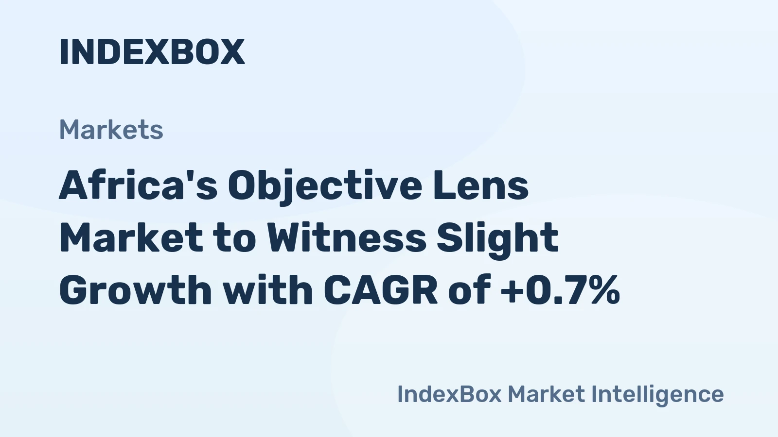 Africa's Objective Lens Market to Witness Slight Growth with CAGR of +0.7%