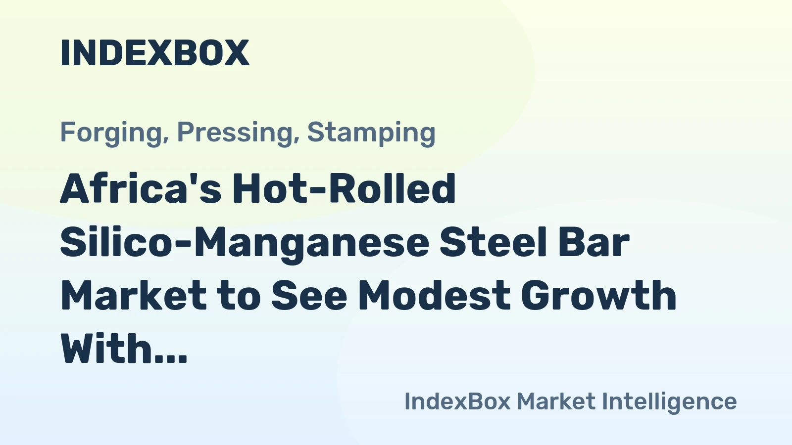 Africa's Hot-Rolled Silico-Manganese Steel Bar Market to See Modest Growth With 07% CAGR Through 2035