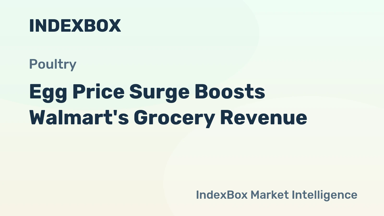 Egg Price Surge Boosts Walmart's Grocery Revenue