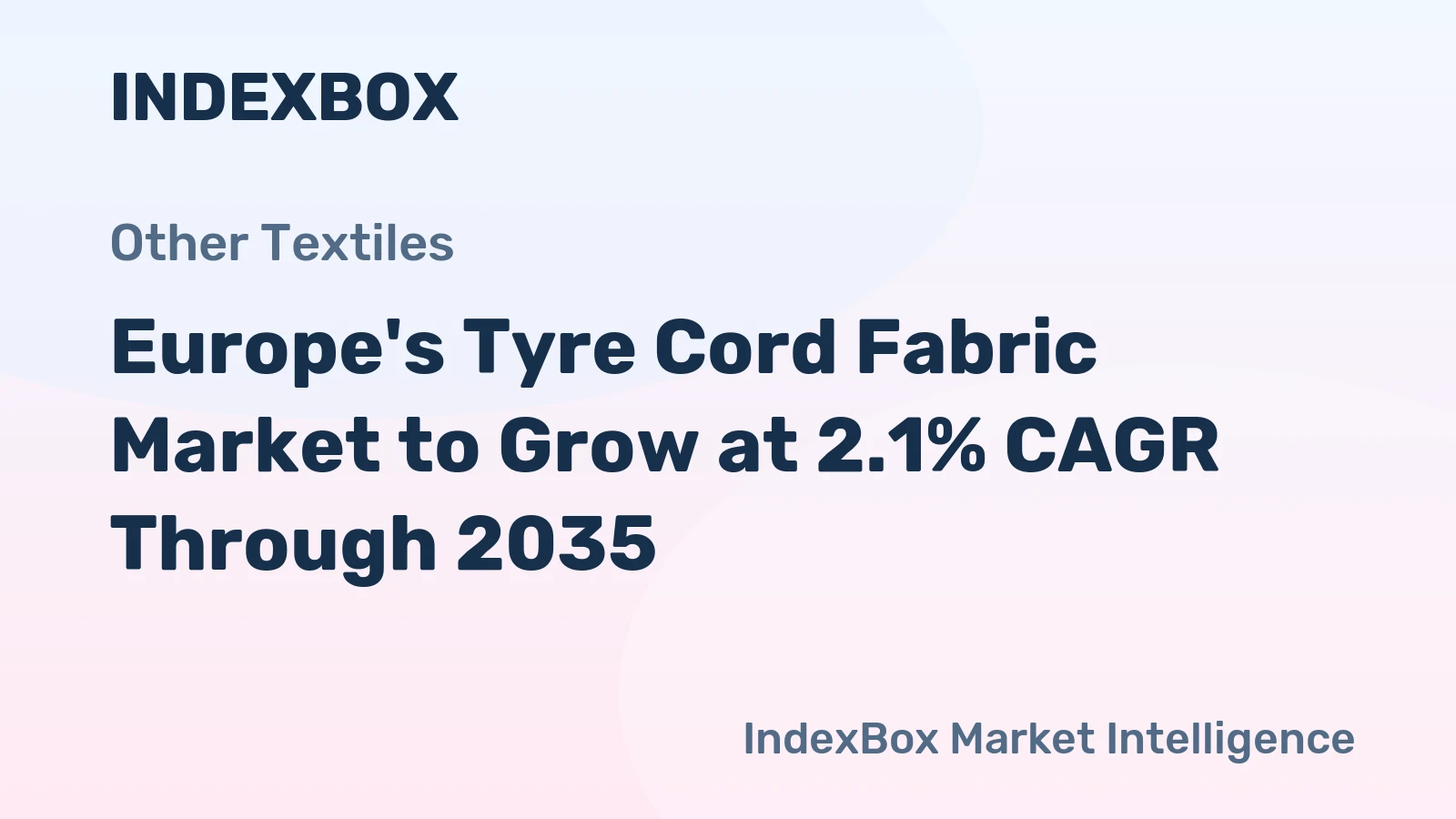 Europe's Tyre Cord Fabric Market to Grow at 2.1% CAGR Through 2035