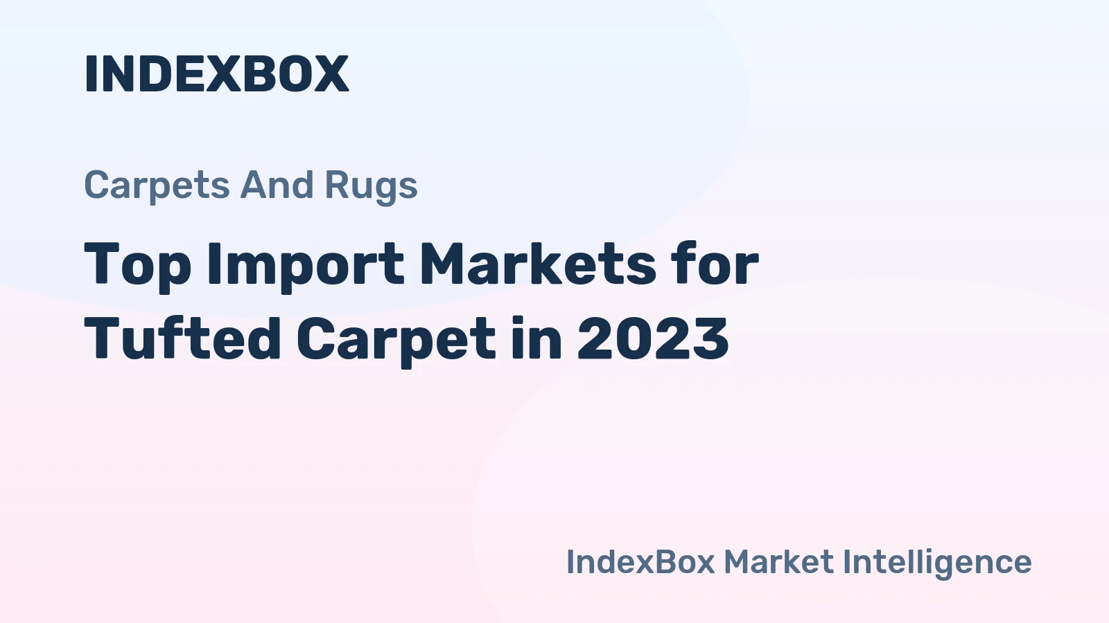 Top Import Markets for Tufted Carpet in 2023