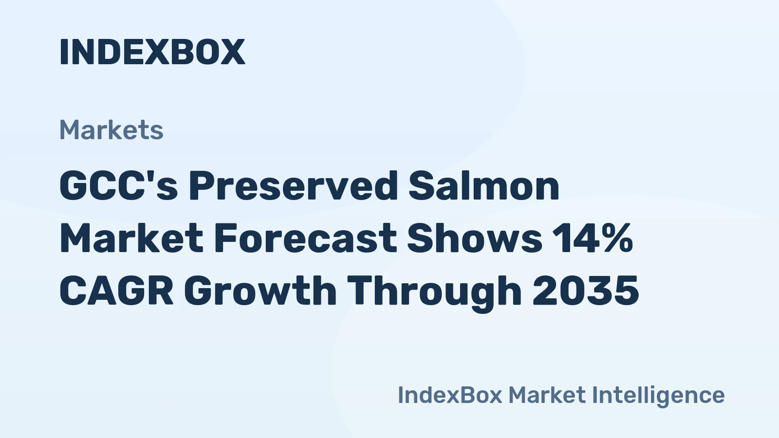 GCC's Preserved Salmon Market Forecast Shows 14% CAGR Growth Through 2035