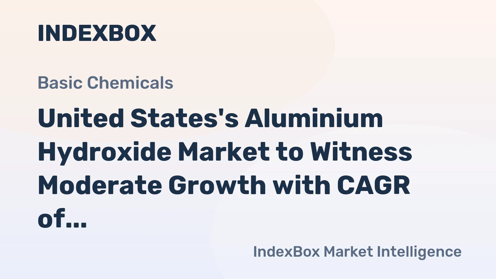 United States's Aluminium Hydroxide Market to Witness Moderate Growth with CAGR of +1.1% from 2024 to 2035