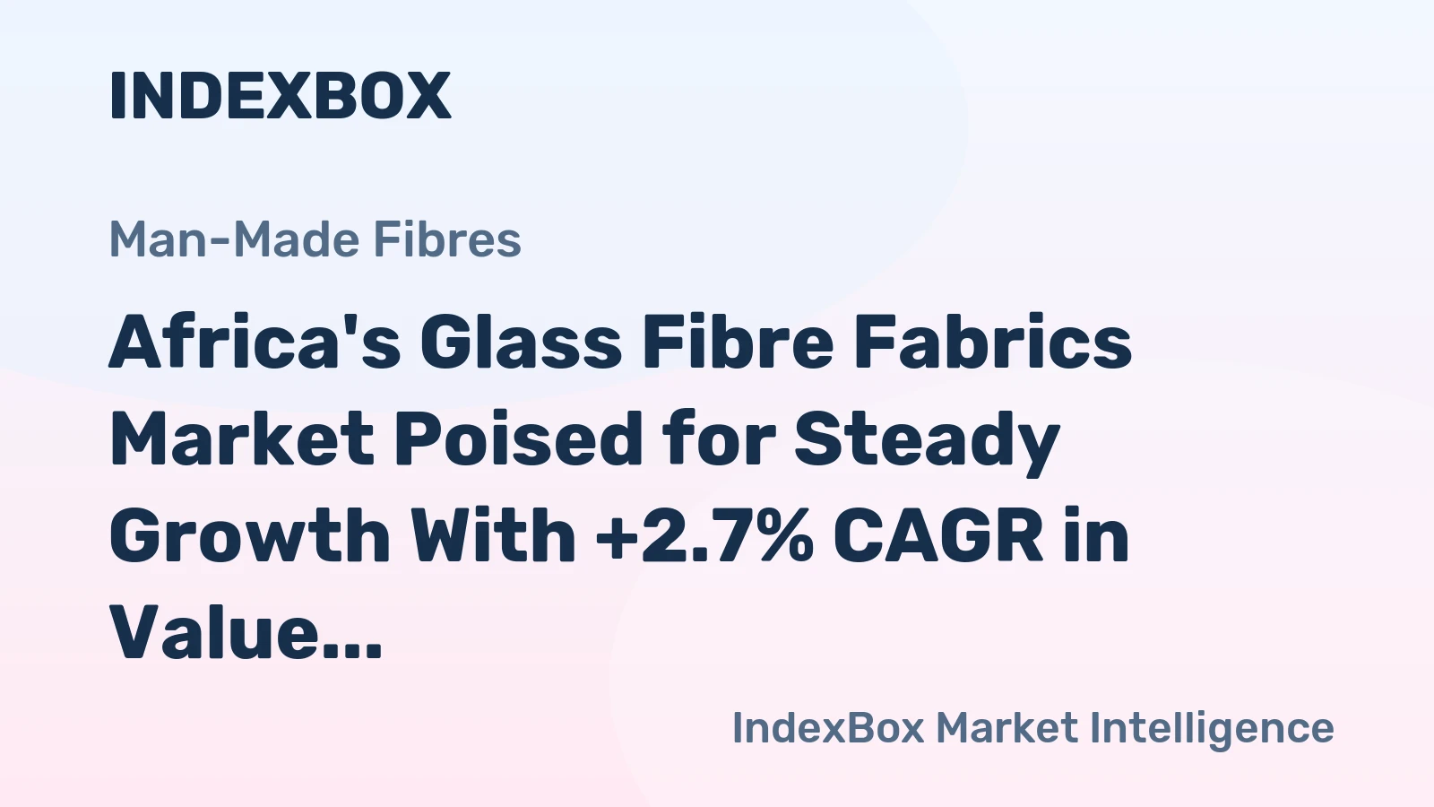 Africa's Glass Fibre Fabrics Market Poised for Steady Growth With +2.7% CAGR in Value