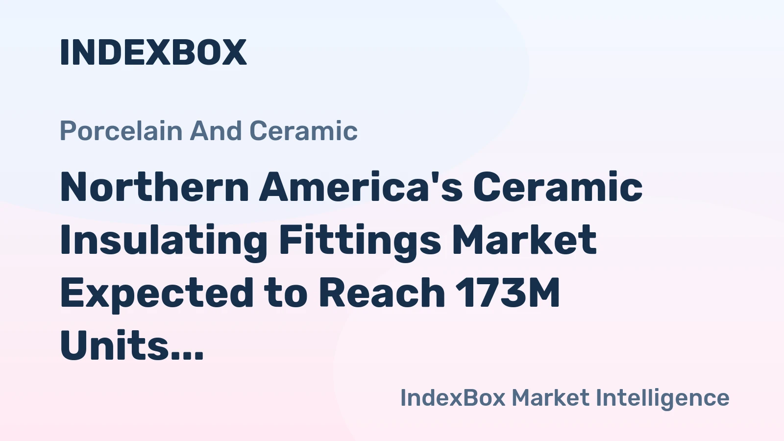 Northern America's Ceramic Insulating Fittings Market Expected to Reach 173M Units and $7.8B by 2035