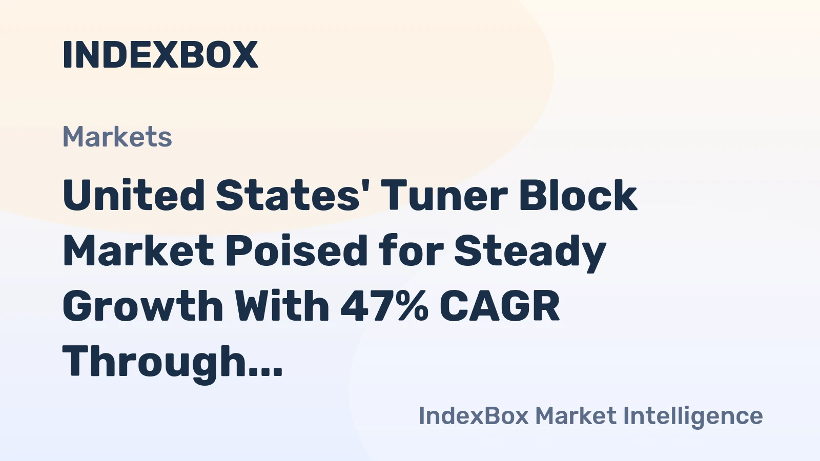 United States' Tuner Block Market Poised for Steady Growth With 47% CAGR Through 2035