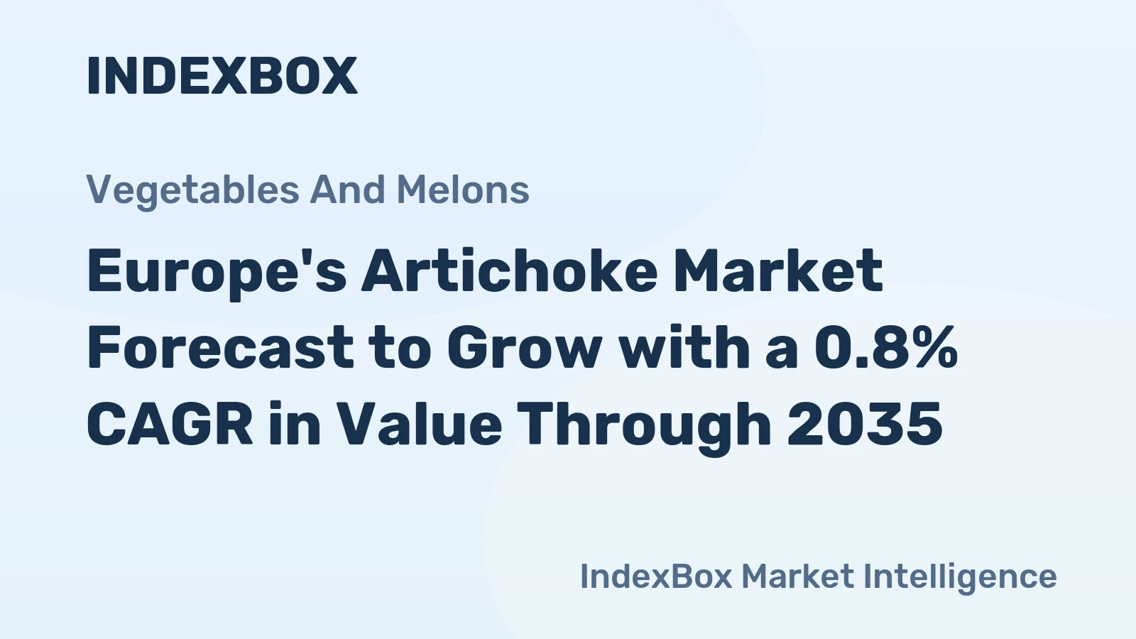 Europe's Artichoke Market Forecast to Grow with a 0.8% CAGR in Value Through 2035