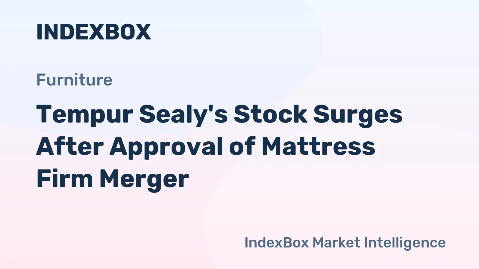 Tempur Sealy's Stock Surges After Approval of Mattress Firm Merger