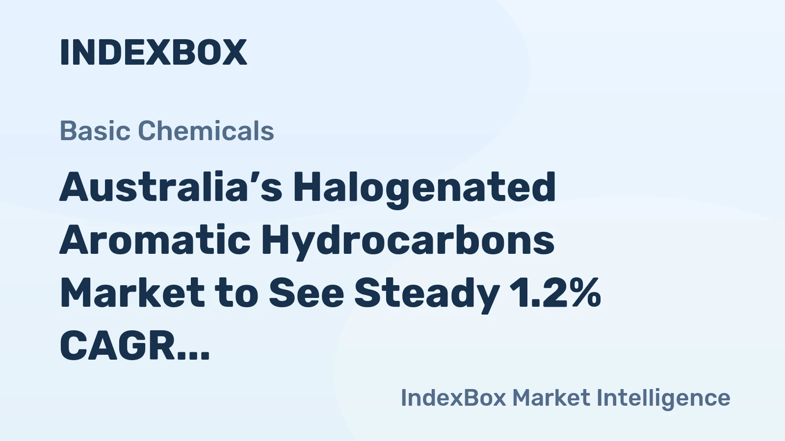 Australia’s Halogenated Aromatic Hydrocarbons Market to See Steady 1.2% CAGR Growth Through 2035