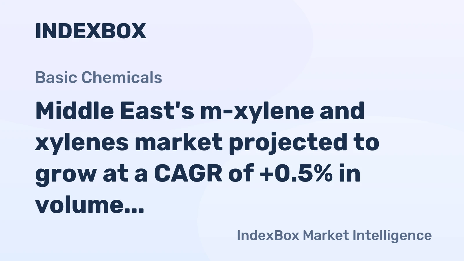 Middle East's m-xylene and xylenes market projected to grow at a CAGR of +0.5% in volume and +1.5% in value by 2035