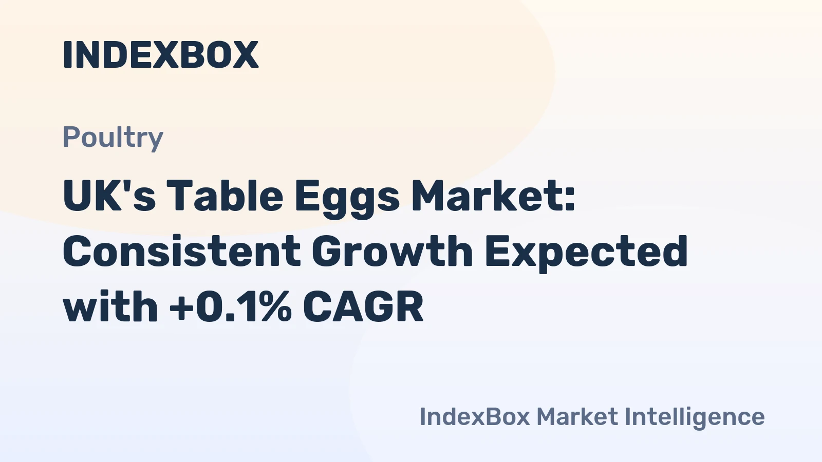 UK's Table Eggs Market: Consistent Growth Expected with +0.1% CAGR