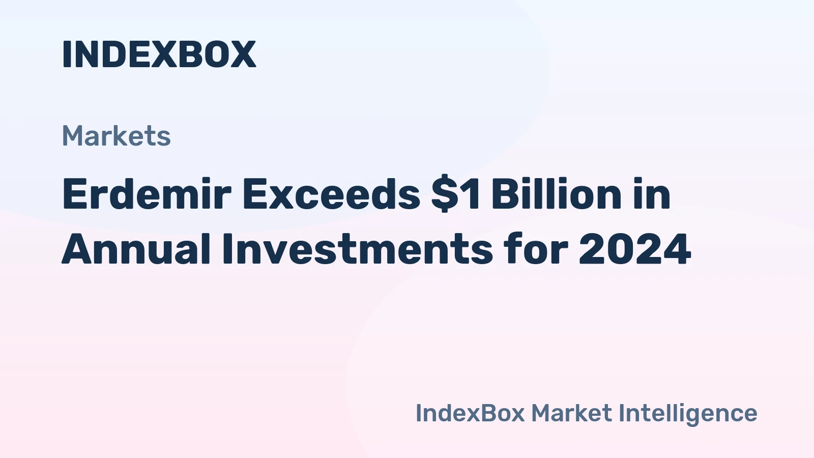 Erdemir Exceeds $1 Billion in Annual Investments for 2024