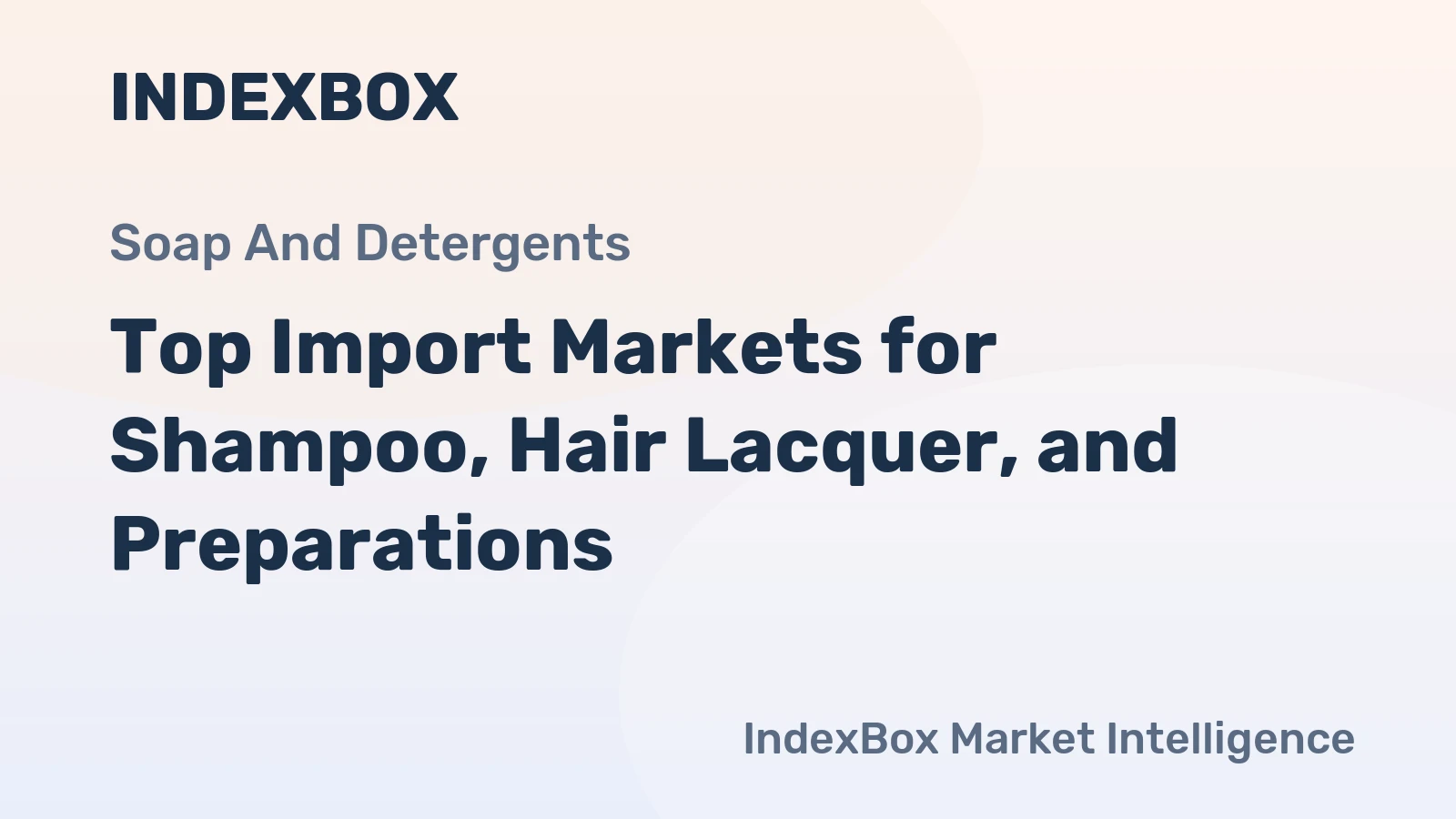 Top Import Markets for Shampoo, Hair Lacquer, and Preparations