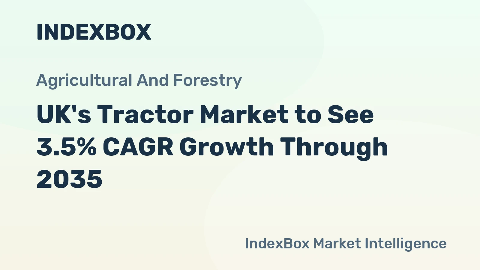 UK's Tractor Market to See 3.5% CAGR Growth Through 2035