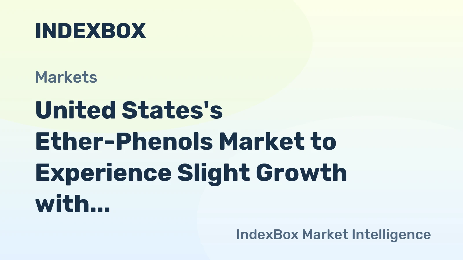 United States's Ether-Phenols Market to Experience Slight Growth with +0.3% CAGR over the Next Decade