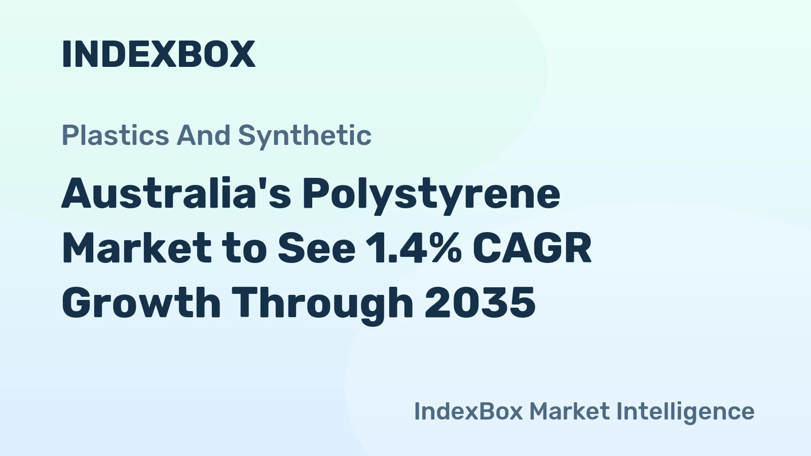 Australia's Polystyrene Market to See 1.4% CAGR Growth Through 2035