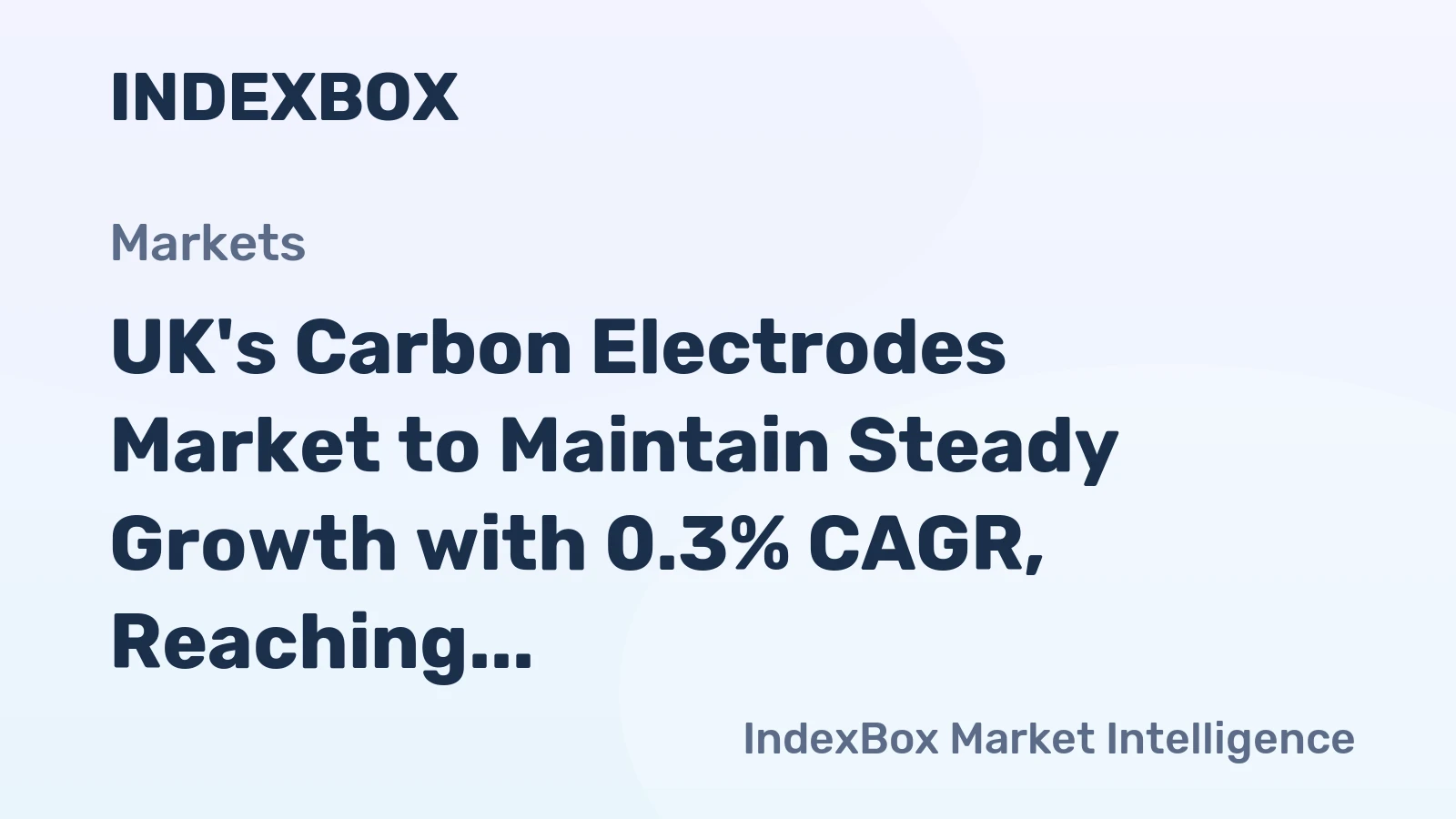 UK's Carbon Electrodes Market to Maintain Steady Growth with 0.3% CAGR, Reaching 64K Tons by 2035