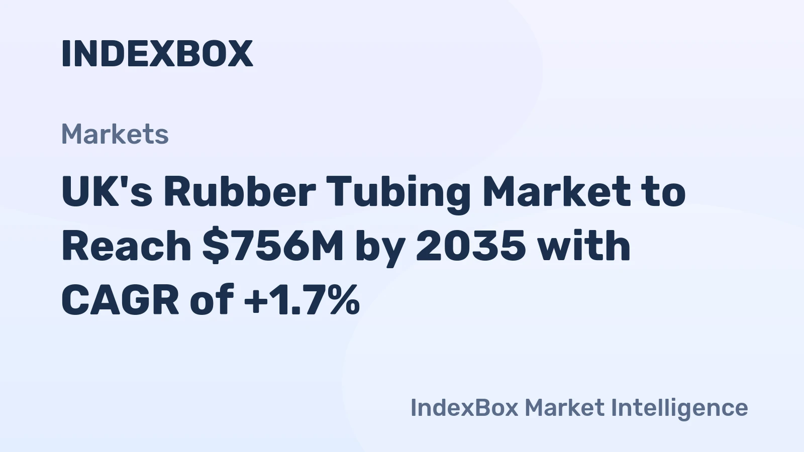 UK's Rubber Tubing Market to Reach $756M by 2035 with CAGR of +1.7%