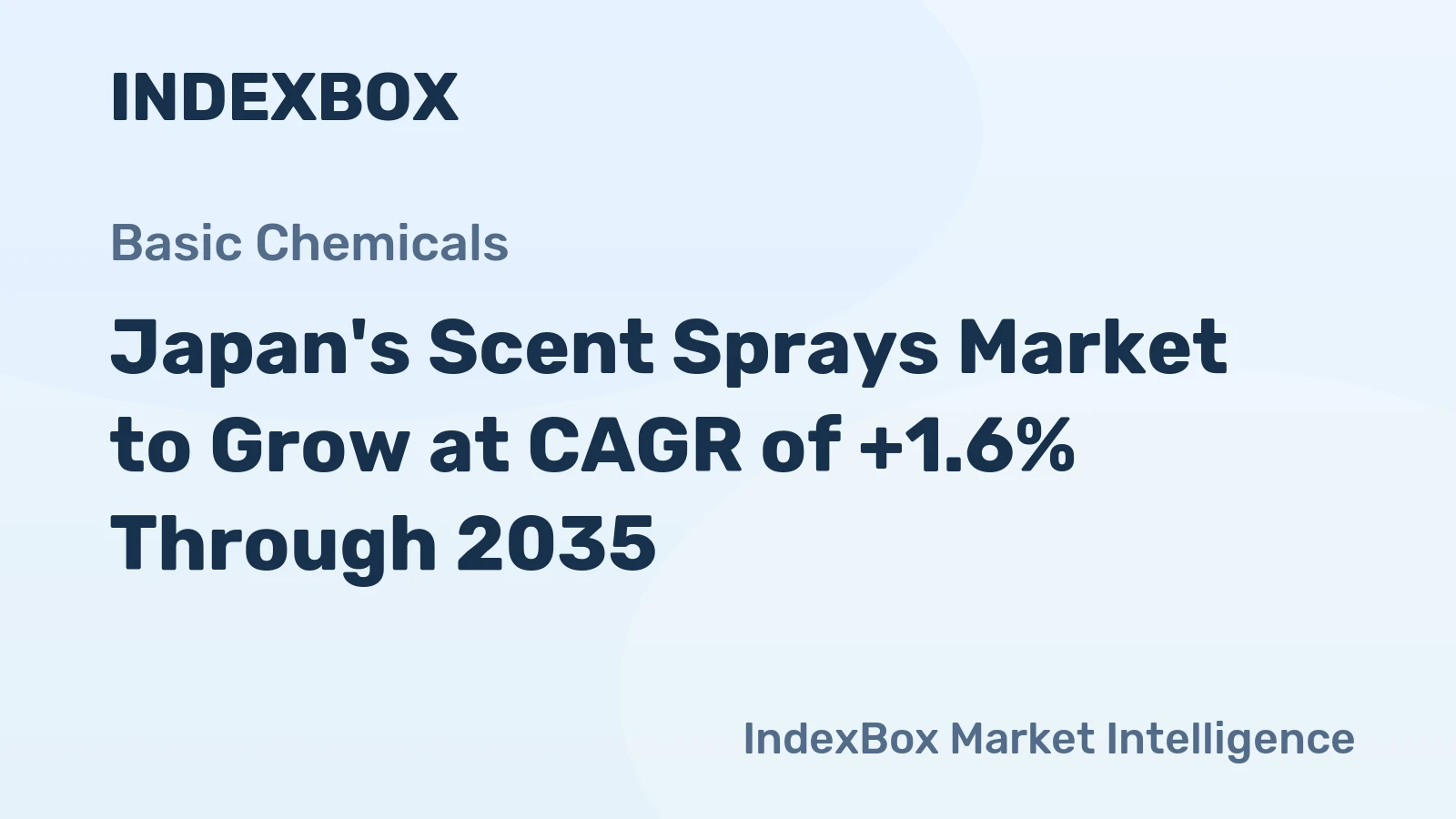 Japan's Scent Sprays Market to Grow at CAGR of +1.6% Through 2035
