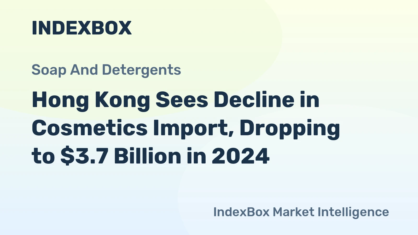 Hong Kong Sees Decline in Cosmetics Import, Dropping to $3.7 Billion in 2024