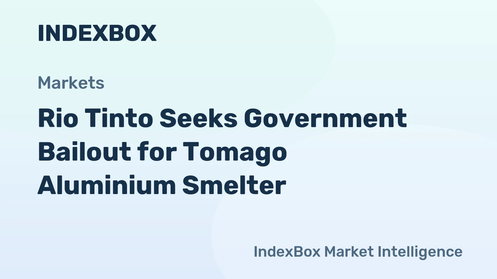 Rio Tinto Seeks Government Bailout for Tomago Aluminium Smelter