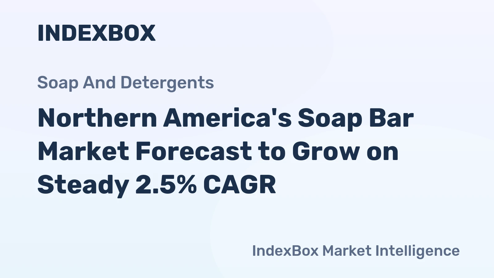 Northern America's Soap Bar Market Forecast to Grow on Steady 2.5% CAGR