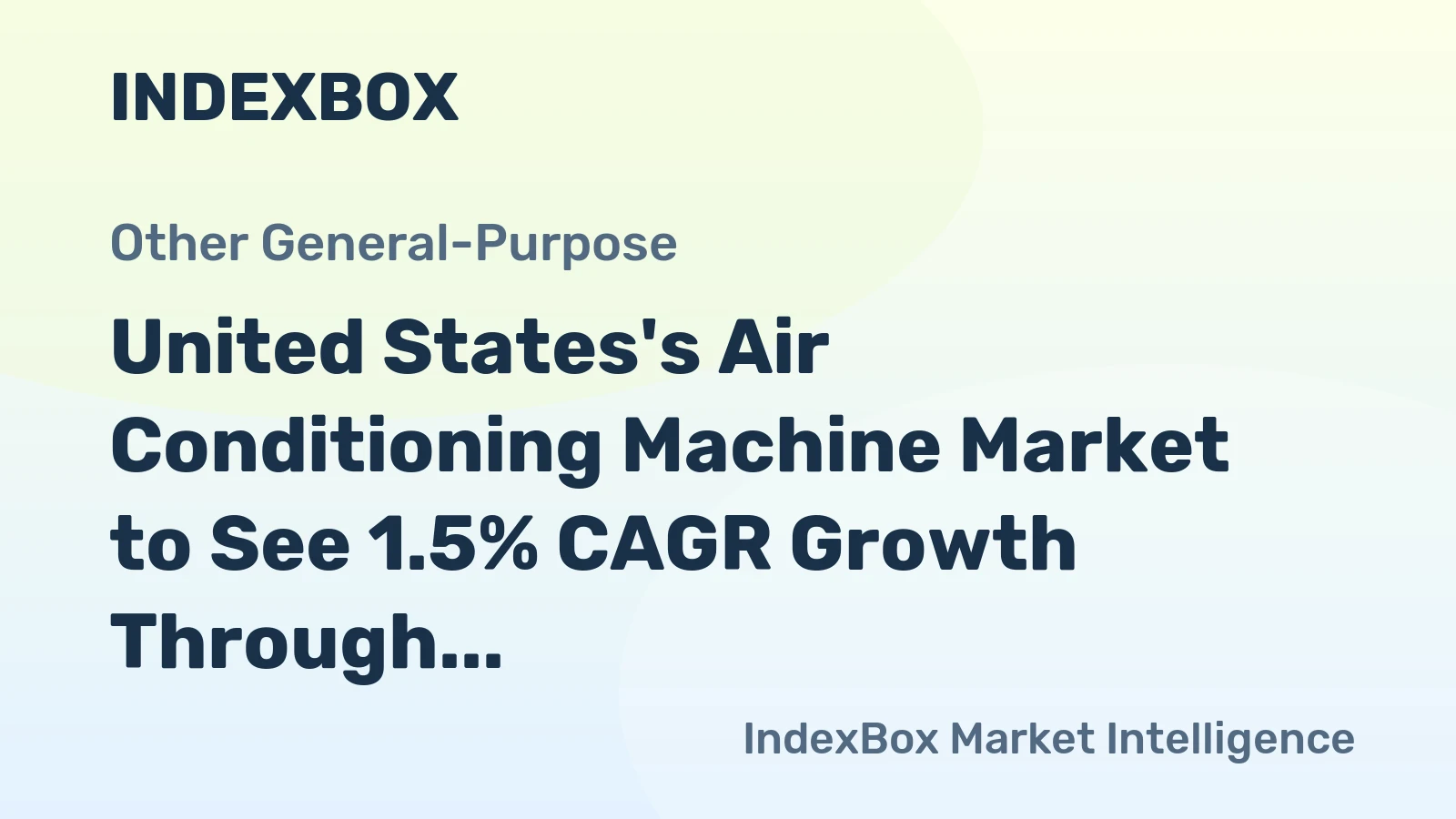 United States's Air Conditioning Machine Market to See 1.5% CAGR Growth Through 2035, Reaching $8.9B in Value