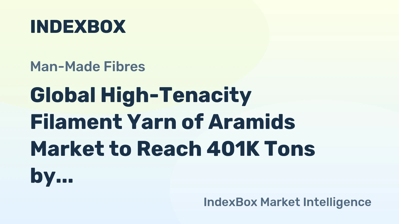 Global High-Tenacity Filament Yarn of Aramids Market to Reach 401K Tons by 2035, Valued at $8.4B