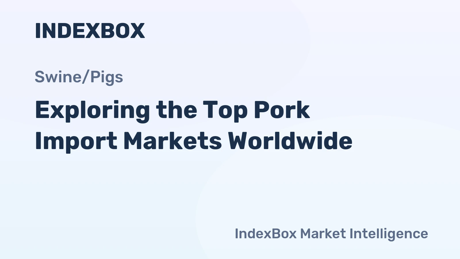 Exploring the Top Pork Import Markets Worldwide