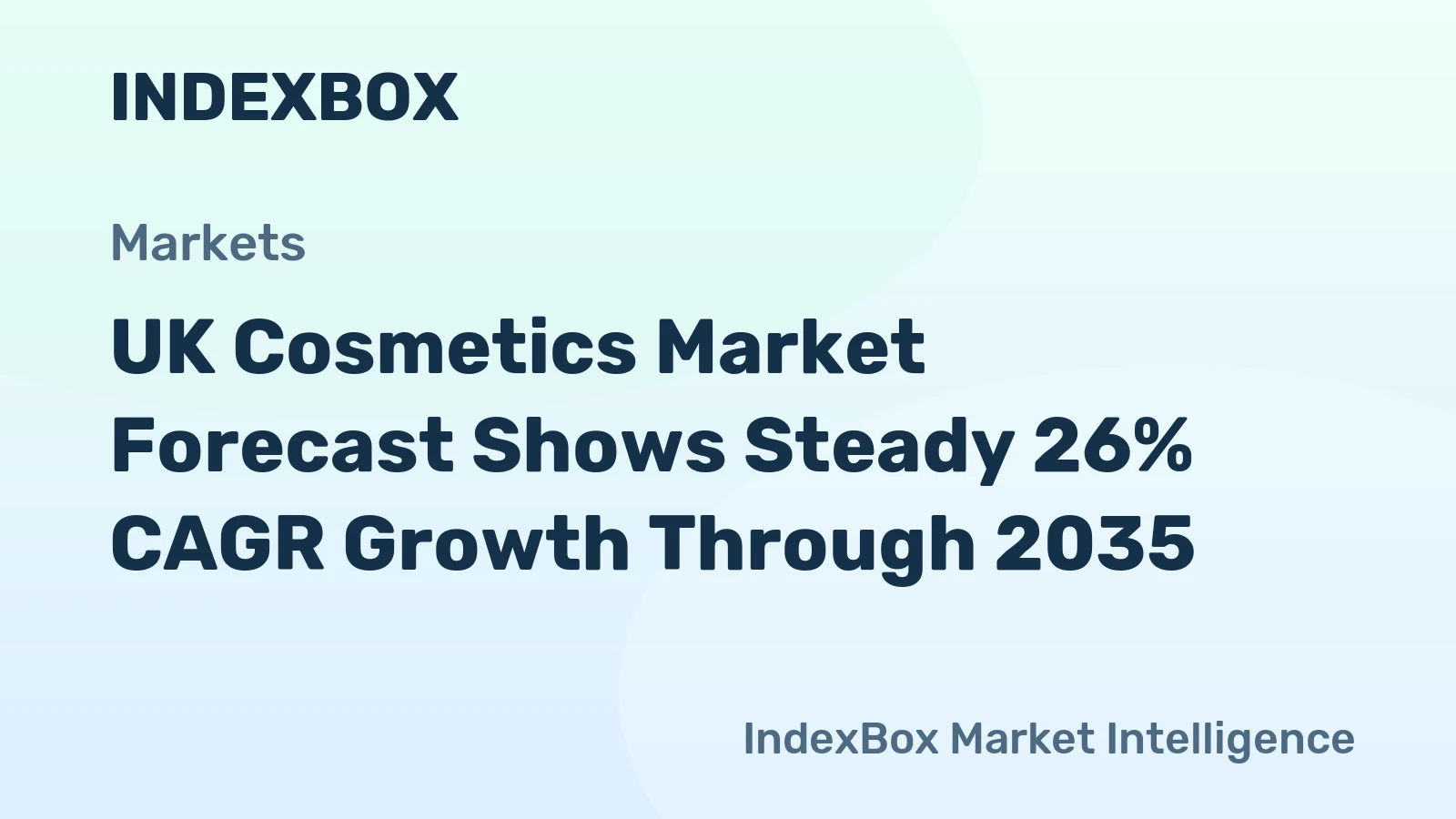 UK Cosmetics Market Forecast Shows Steady 26% CAGR Growth Through 2035