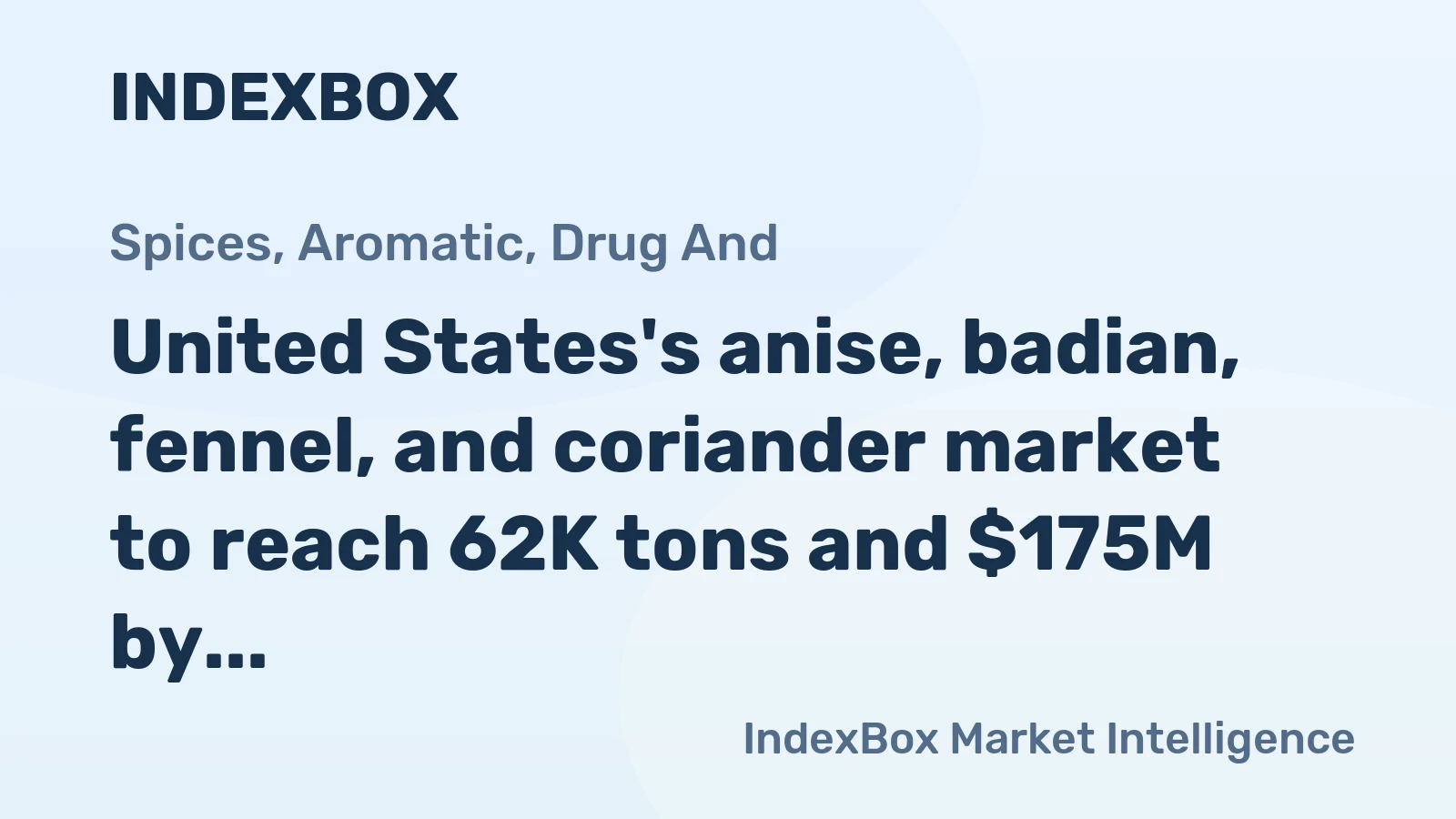 United States's anise, badian, fennel, and coriander market to reach 62K tons and $175M by 2035, continuing its upward trend.