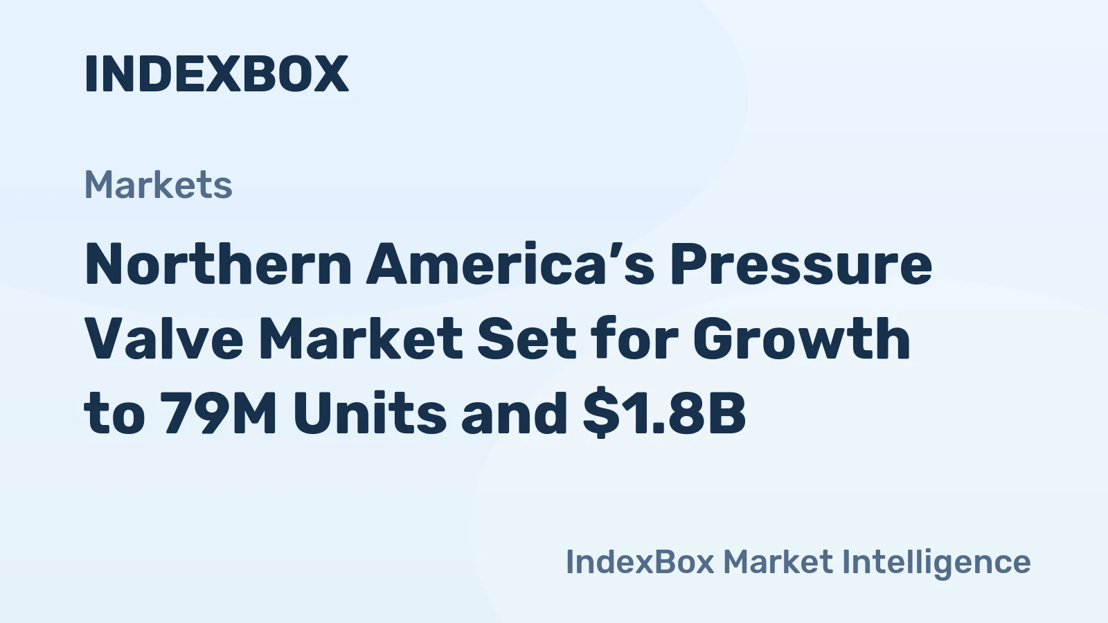 Northern America’s Pressure Valve Market Set for Growth to 79M Units and $1.8B