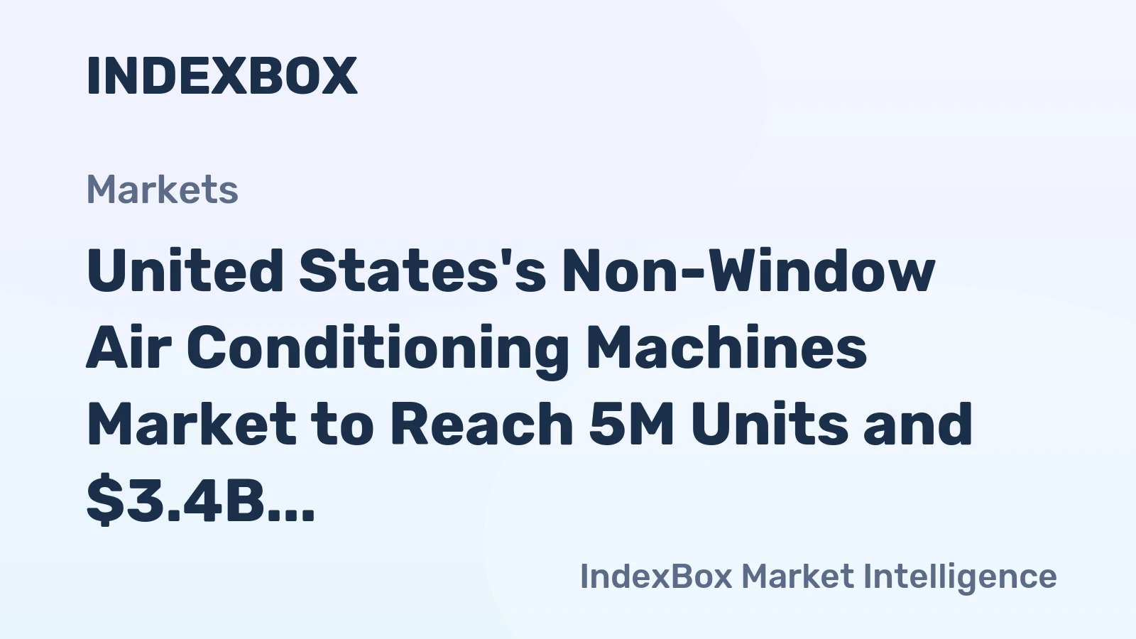 United States's Non-Window Air Conditioning Machines Market to Reach 5M Units and $3.4B by 2035