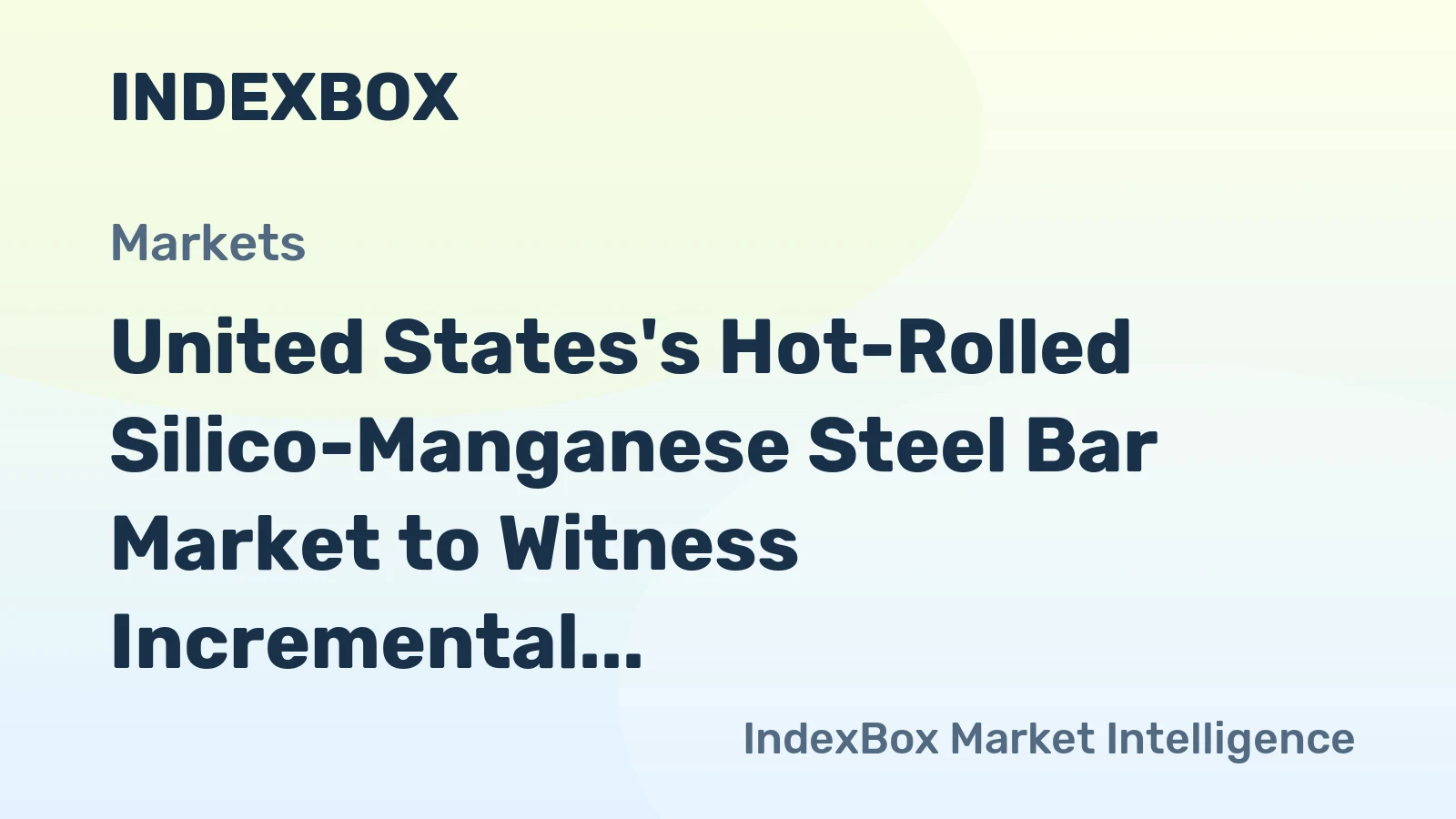 United States's Hot-Rolled Silico-Manganese Steel Bar Market to Witness Incremental Growth with CAGR of +1.1%