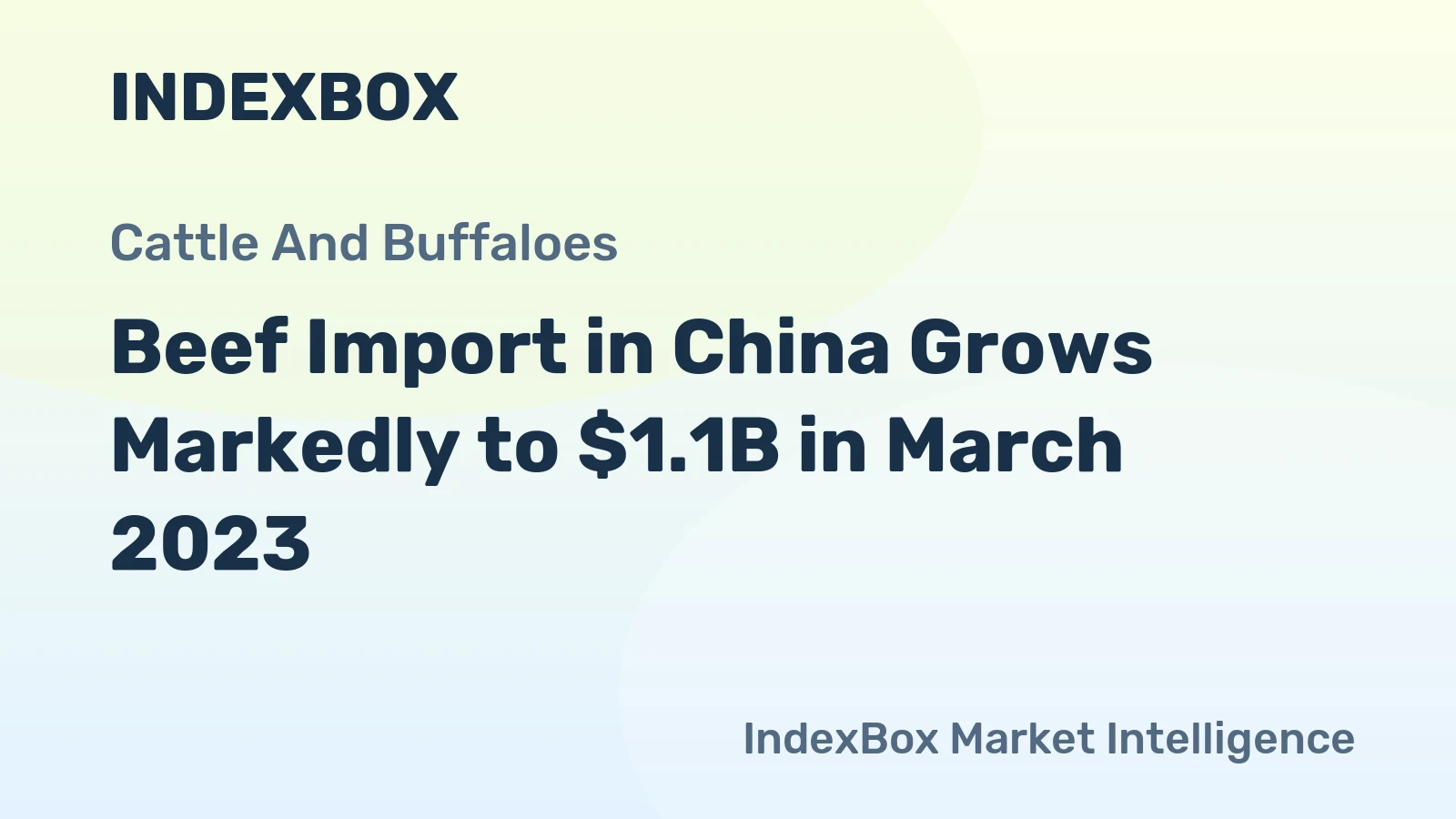 Beef Import in China Grows Markedly to $1.1B in March 2023