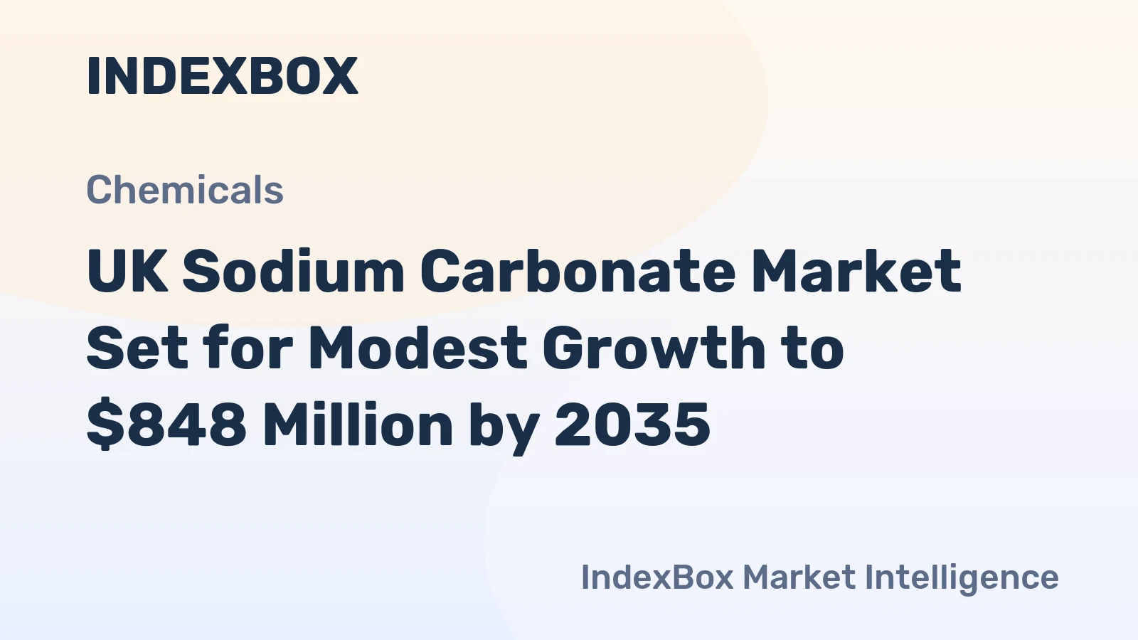 UK Sodium Carbonate Market Set for Modest Growth to $848 Million by 2035