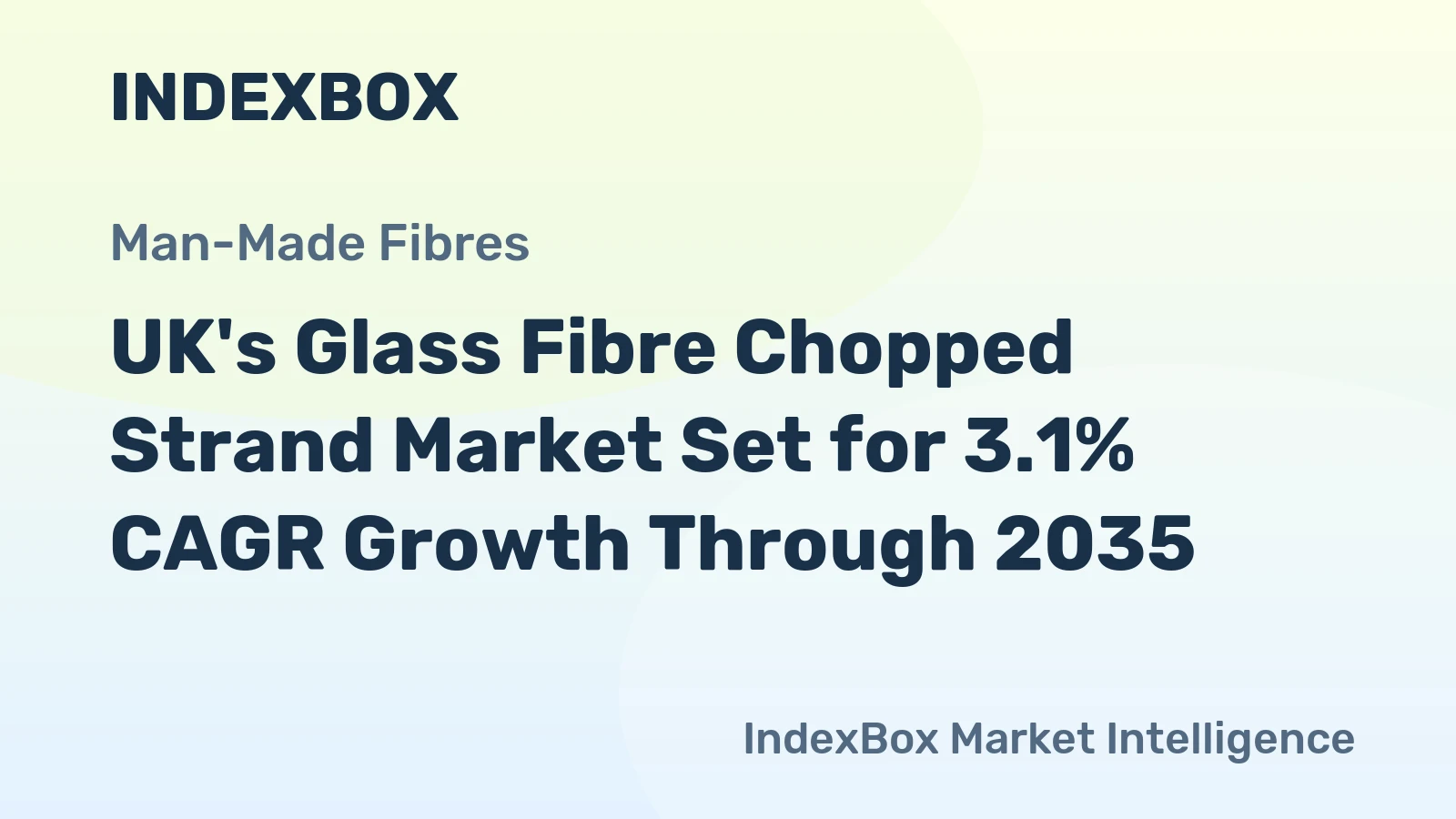 UK's Glass Fibre Chopped Strand Market Set for 3.1% CAGR Growth Through 2035