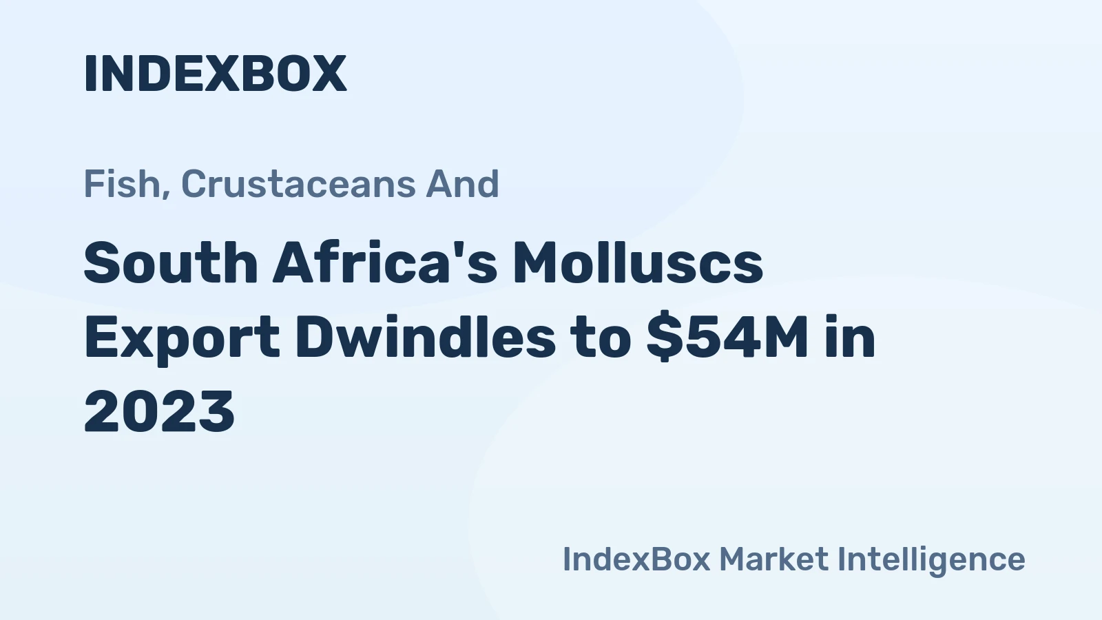 South Africa's Molluscs Export Dwindles to $54M in 2023
