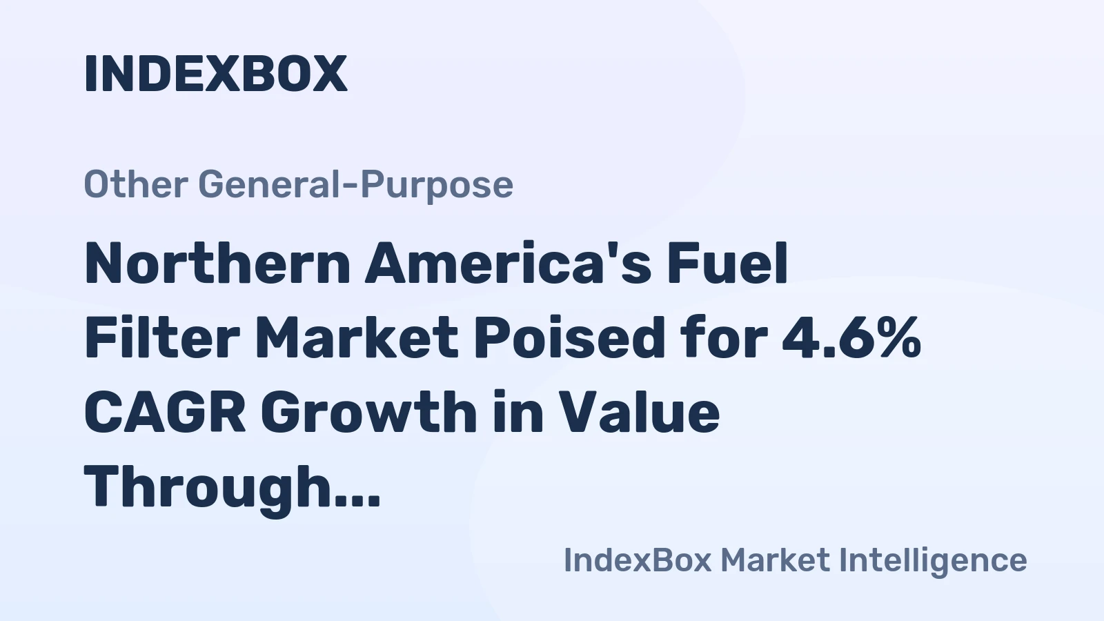 Northern America's Fuel Filter Market Poised for 4.6% CAGR Growth in Value Through 2035
